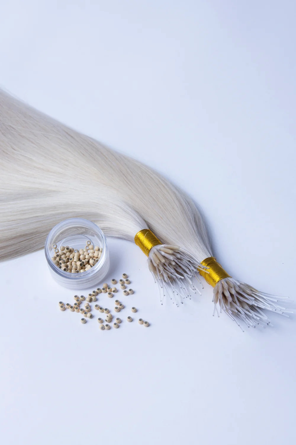 Nano Ring Extensions + Beads Bundle – Cliphair UK