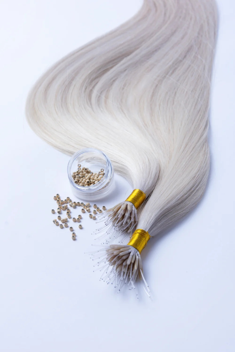 Nano Ring Extensions + Beads Bundle – Cliphair UK