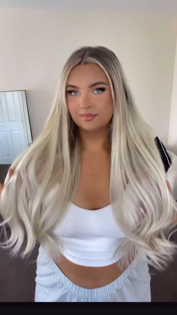 BlondeMe (#60/SS) Nano Hair Extensions | Cliphair UK
