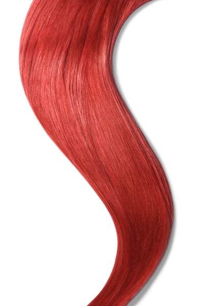 Bright Red Tape In Extensions | Cliphair UK
