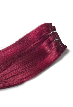 Dark Cherry Red/Plum Hair Extensions (#530) | Cliphair UK