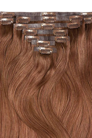 Auburn & Copper Red Human Hair Extensions | Cliphair UK