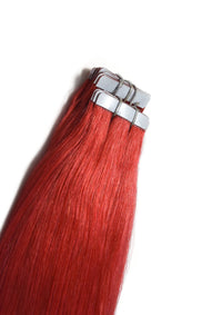 Bright Red Nano Hair Extensions | Cliphair UK