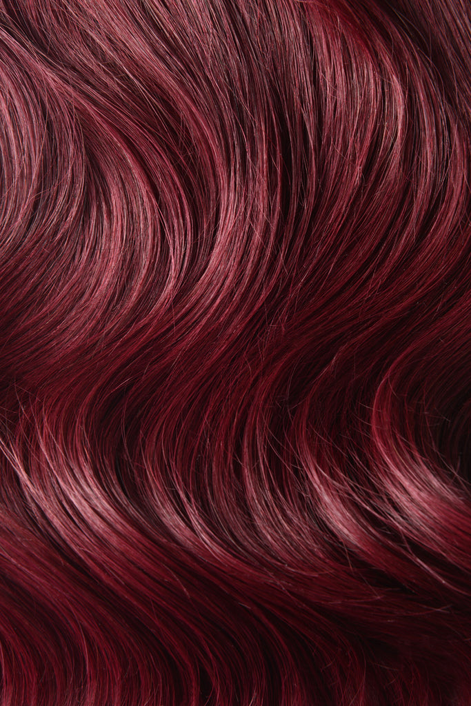 Mahogany Red (#99J) Nano Hair Extensions | Cliphair UK