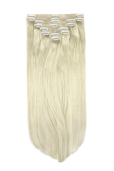 Ice Blonde Seamless Hair Extensions | Cliphair UK