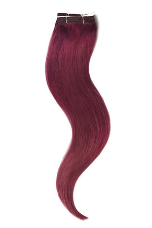 Dark Cherry Red/Plum Hair Extensions (#530) | Cliphair UK