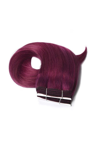 Dark Cherry Red/Plum Hair Extensions (#530) | Cliphair UK