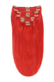 Bright Red Nano Hair Extensions | Cliphair UK