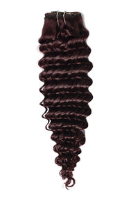 Mahogany Red Full Head Clip In Hair Extensions | Cliphair UK