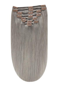 Silver/Grey Clip In Bangs | Cliphair UK