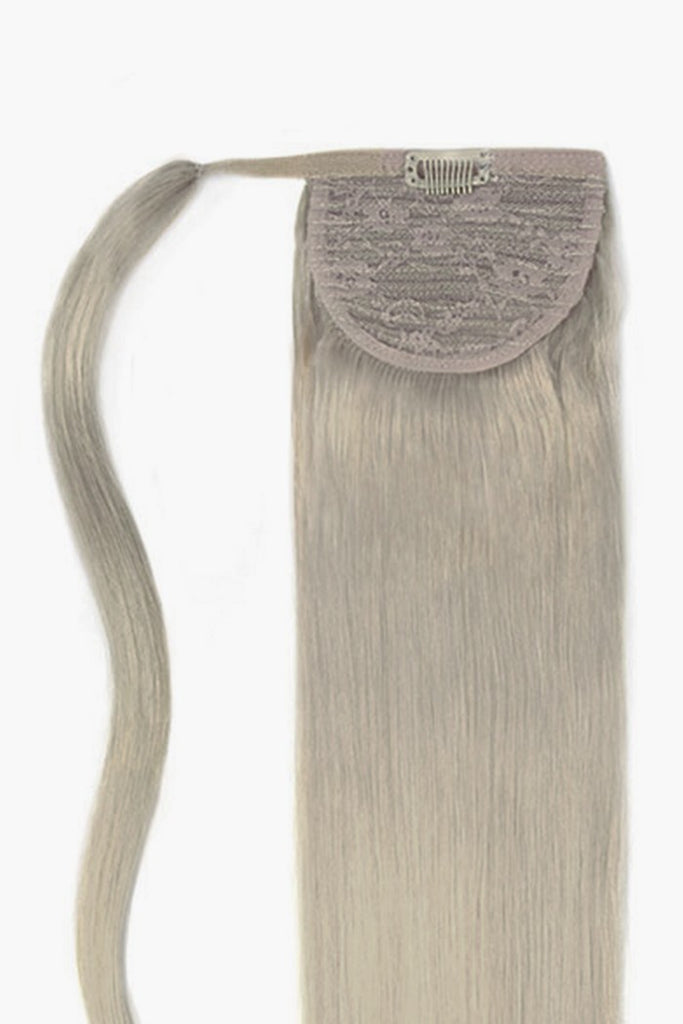 Silver Sand (#SS) Straight Up Wrap Around Ponytail Extension | Cliphair UK